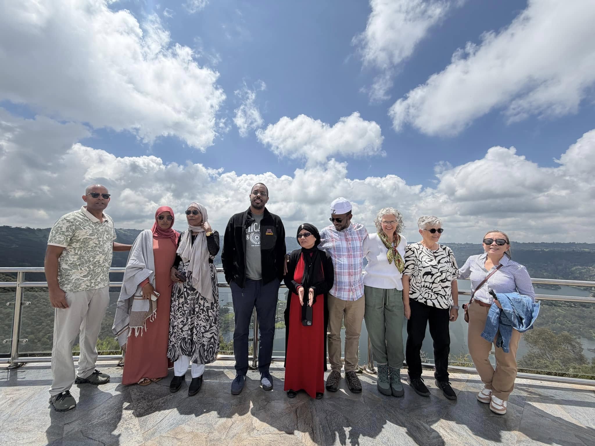 Ali Birra Foundation team from USA has visited Wanchi crater - Ali ...